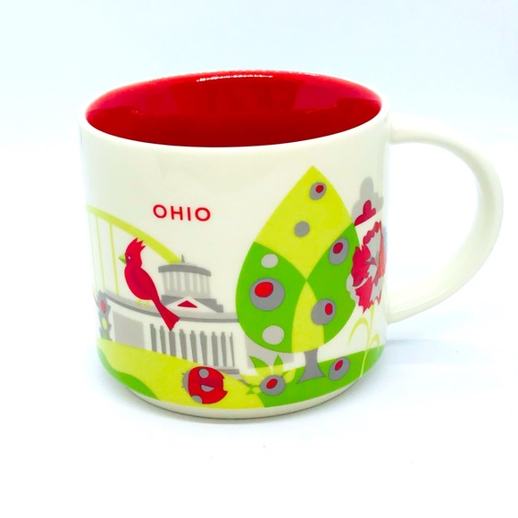 Starbucks | Kitchen | 25 Starbucks Ohio You Are Here Collection Coffee ...